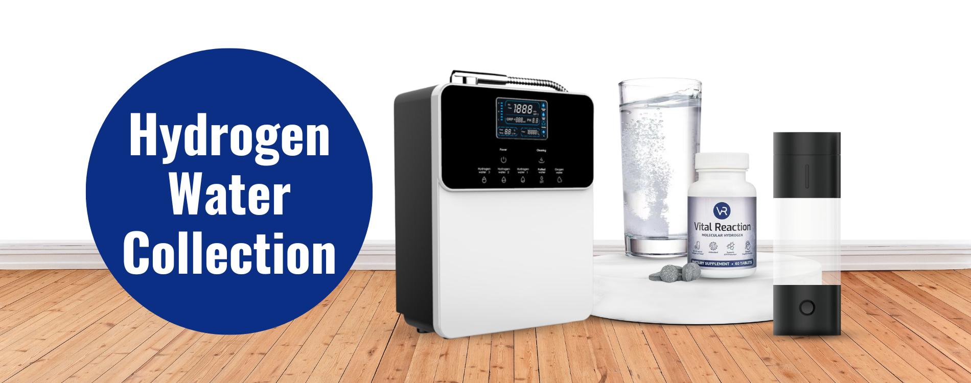 Hydrogen Water Collection - Vital Reaction