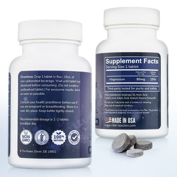 Molecular Hydrogen Tablets - Vital Reaction® - Vital Reaction